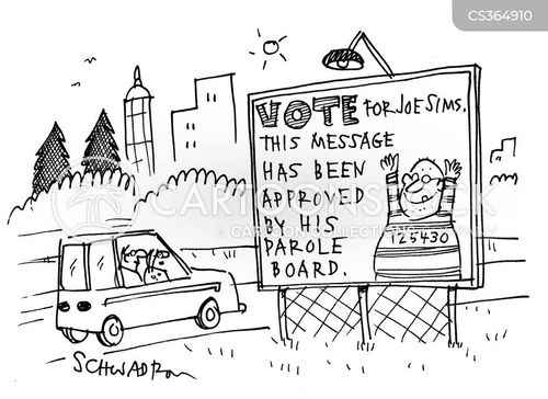 Parole Board Cartoons and Comics - funny pictures from CartoonStock
