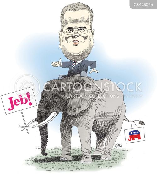Jeb Bush Cartoons and Comics - funny pictures from CartoonStock