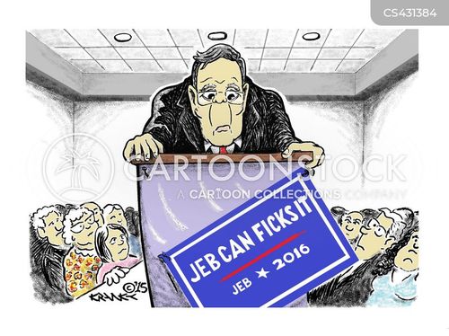 Jeb Bush Cartoons and Comics - funny pictures from CartoonStock