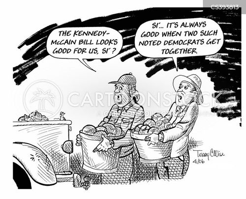 Immigrant Workers Cartoons and Comics - funny pictures from CartoonStock
