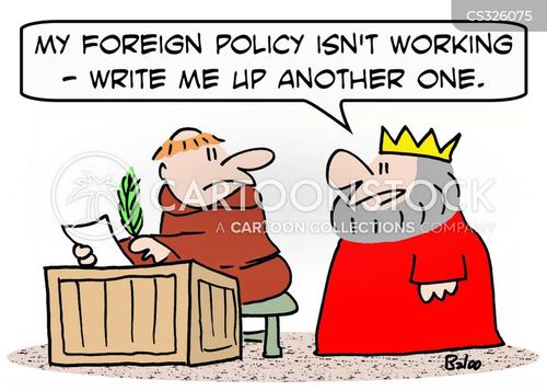 Statecraft Cartoons and Comics - funny pictures from CartoonStock