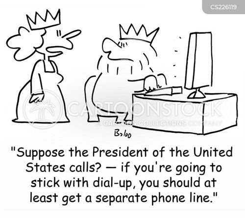 Dial-up Cartoons and Comics - funny pictures from CartoonStock