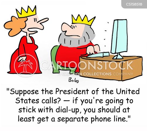 Dial-up Cartoons and Comics - funny pictures from CartoonStock