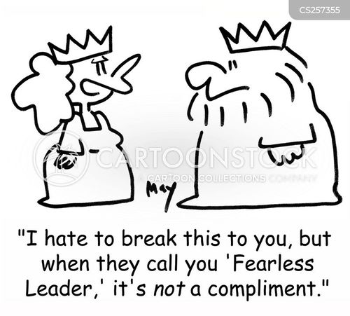 Fearless Cartoons and Comics - funny pictures from CartoonStock