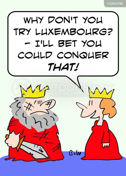 Conqueror Cartoons and Comics - funny pictures from CartoonStock