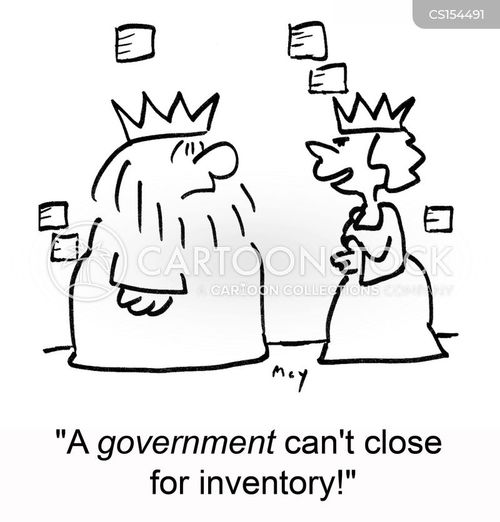 Stocktaking Cartoons and Comics - funny pictures from CartoonStock