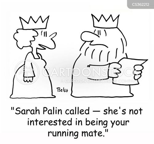 The Running Mate Cartoons and Comics - funny pictures from CartoonStock