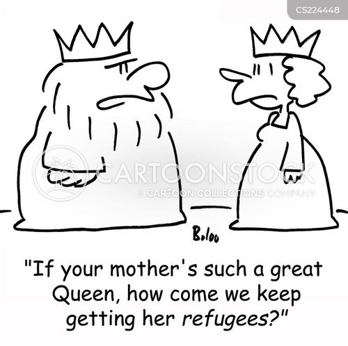 Queen Mother Cartoons and Comics - funny pictures from CartoonStock