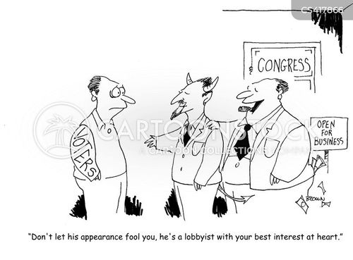 Political Lobby Cartoons and Comics - funny pictures from CartoonStock