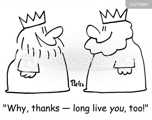 Long Live The King Cartoons and Comics - funny pictures from CartoonStock
