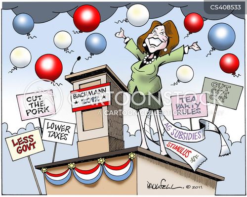 Michelle Bachmann Cartoons and Comics - funny pictures from CartoonStock