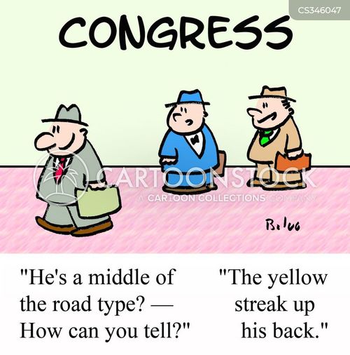 Middle Of The Road Cartoons and Comics - funny pictures from CartoonStock