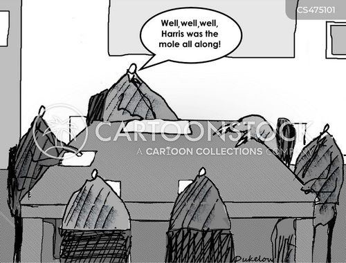 Corporate Spying Cartoons and Comics - funny pictures from CartoonStock