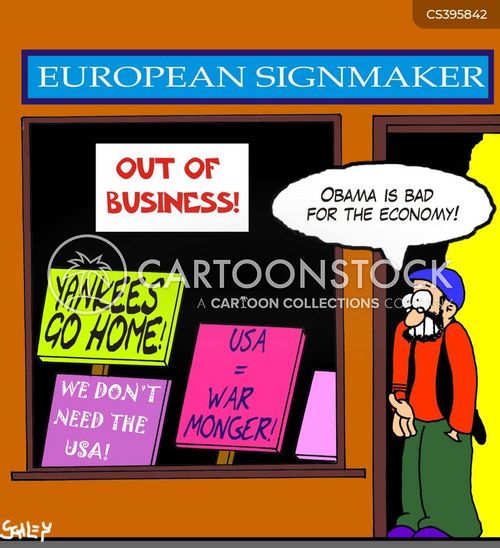 Sign Maker Cartoons and Comics - funny pictures from CartoonStock
