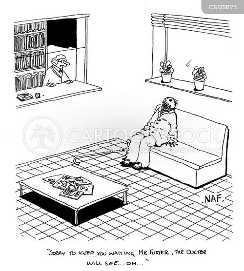 Appointment Delays Cartoons and Comics - funny pictures from CartoonStock