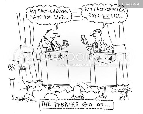 Fact Checker Cartoons and Comics - funny pictures from CartoonStock