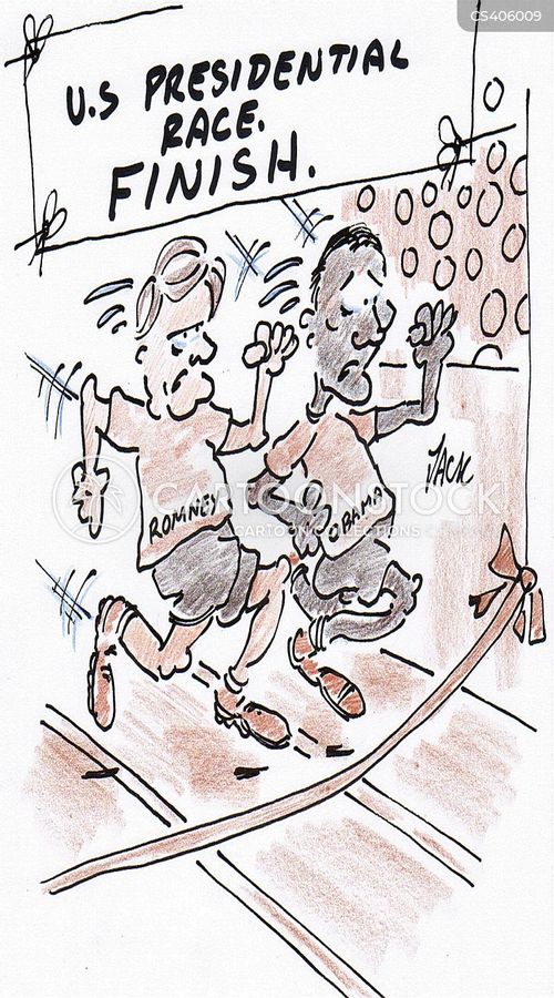 Finish Line Cartoons and Comics - funny pictures from CartoonStock