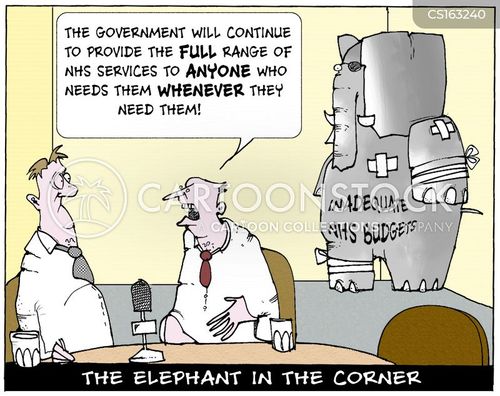 Elephant In The Corner Cartoons and Comics - funny pictures from ...