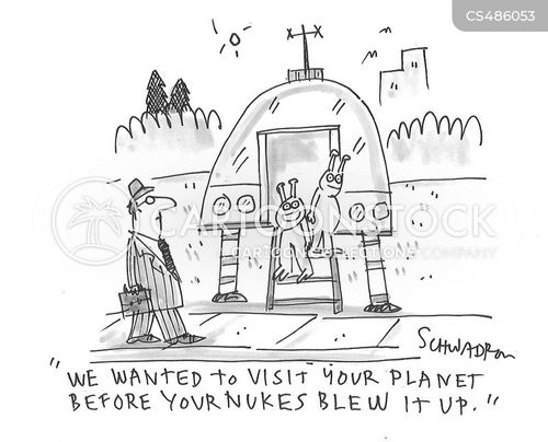 Nuclear Nuke Cartoons and Comics - funny pictures from CartoonStock