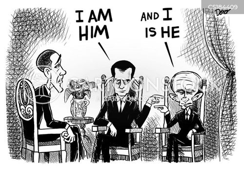 Medvedev Cartoons and Comics - funny pictures from CartoonStock