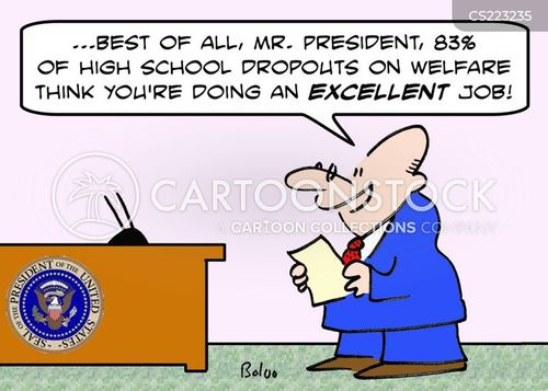 Dropout Cartoons and Comics - funny pictures from CartoonStock