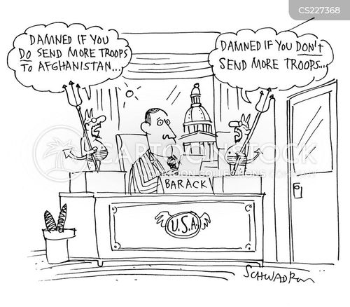 Deployed Troops Cartoons and Comics - funny pictures from CartoonStock