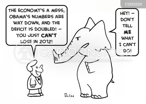 Obamanomics Cartoons and Comics - funny pictures from CartoonStock