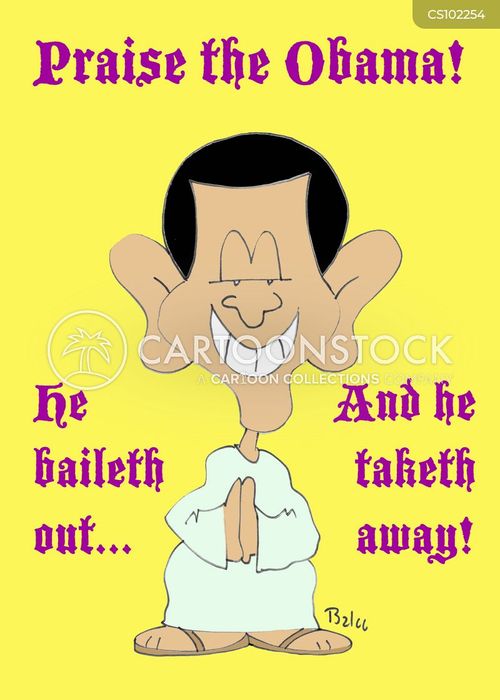 Presidential Praise Cartoons and Comics - funny pictures from CartoonStock