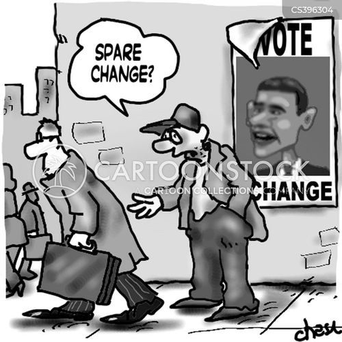 Obama Change Cartoons and Comics - funny pictures from CartoonStock