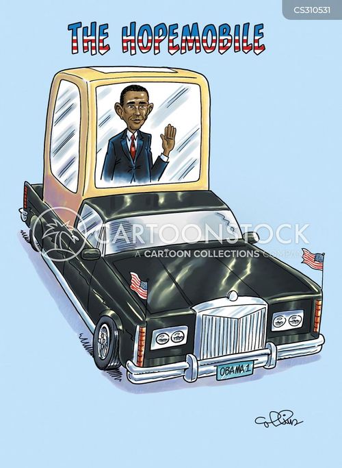 Popemobile Cartoons and Comics - funny pictures from CartoonStock