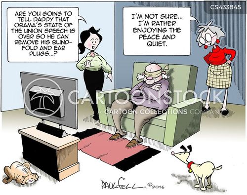 Blindfold Removed Cartoons and Comics - funny pictures from CartoonStock