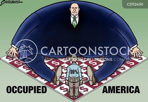 Occupy Wall Street Cartoons and Comics - funny pictures from CartoonStock