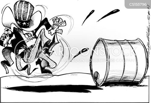 Oil Crisis Cartoons and Comics - funny pictures from CartoonStock