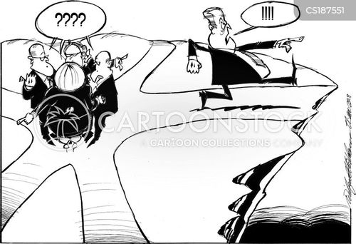 Unilateral Cartoons and Comics - funny pictures from CartoonStock