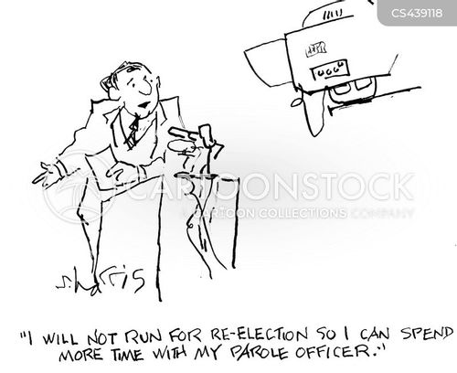 Parole Officer Cartoons and Comics - funny pictures from CartoonStock