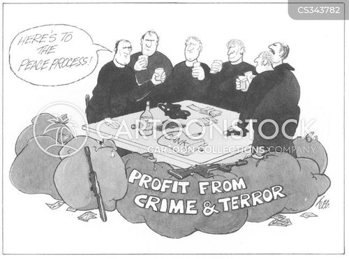 Crime Terror Cartoons and Comics - funny pictures from CartoonStock