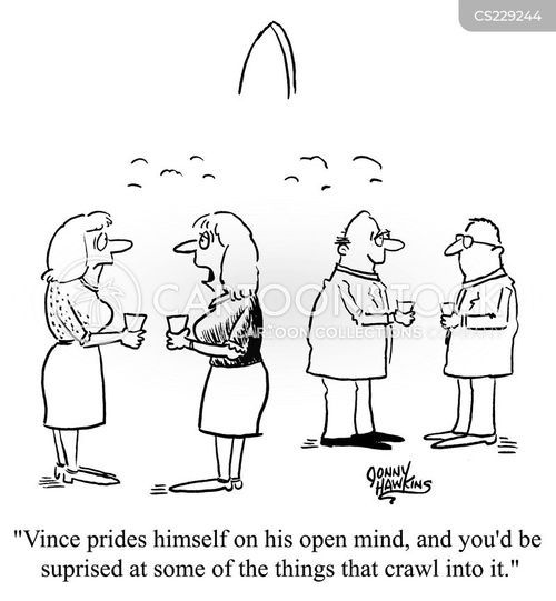 Open Mind Cartoons and Comics - funny pictures from CartoonStock