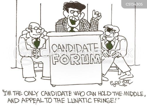 Fringe Candidate Cartoons and Comics - funny pictures from CartoonStock