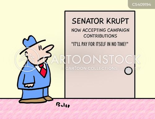 Campaign Contributions Cartoons and Comics - funny pictures from ...