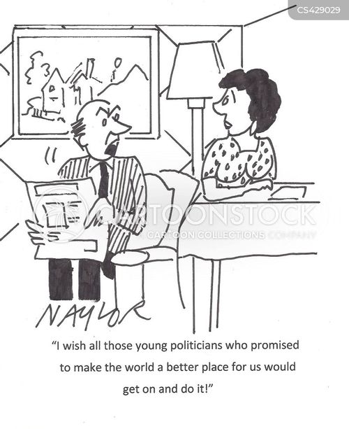 Campaign Platform Cartoons and Comics - funny pictures from CartoonStock