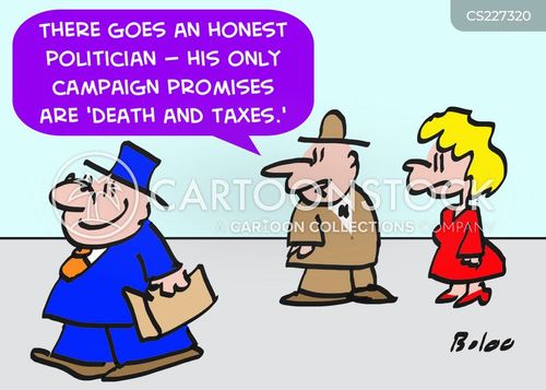 Death And Taxes Cartoons and Comics - funny pictures from CartoonStock