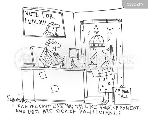 Political Polls Cartoons and Comics - funny pictures from CartoonStock