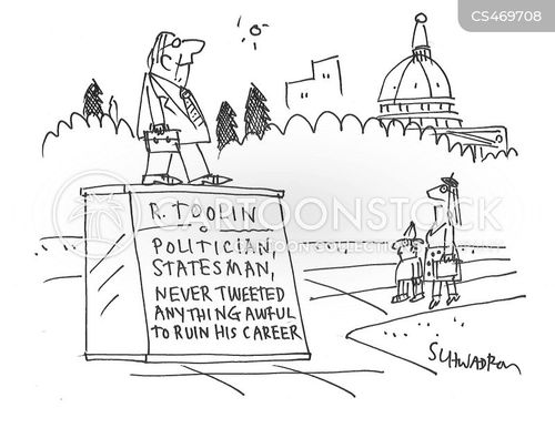 Politician Profile Cartoons and Comics - funny pictures from CartoonStock