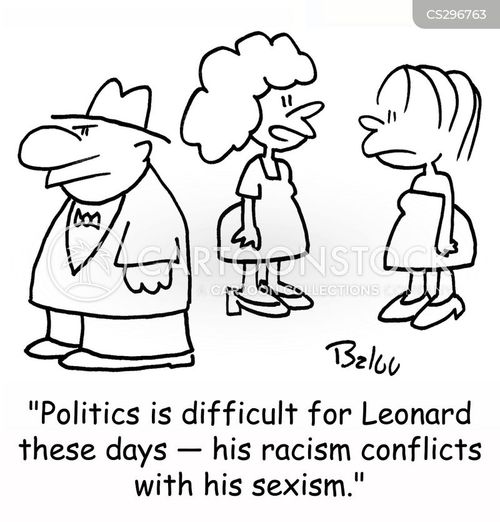 Racialism Cartoons and Comics - funny pictures from CartoonStock