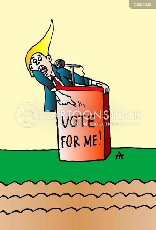 Trump-votes Cartoons and Comics - funny pictures from CartoonStock