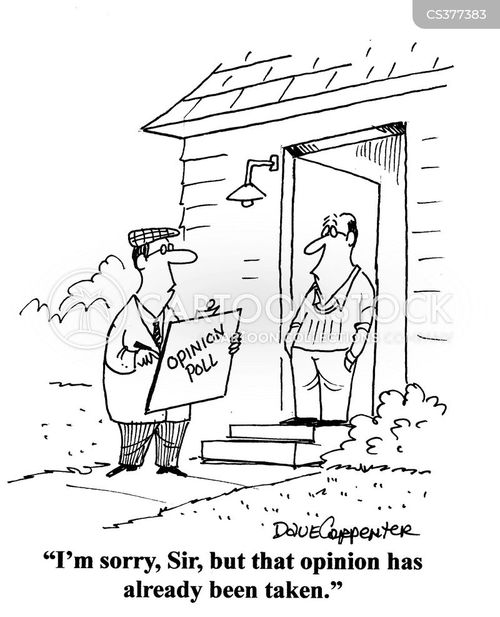 Online Poll Cartoons and Comics - funny pictures from CartoonStock