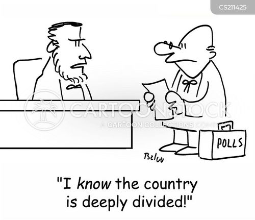 Sectionalism Cartoons and Comics - funny pictures from CartoonStock