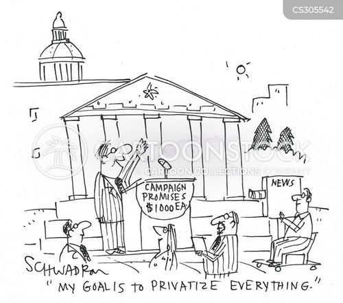 Privatized Cartoons and Comics - funny pictures from CartoonStock