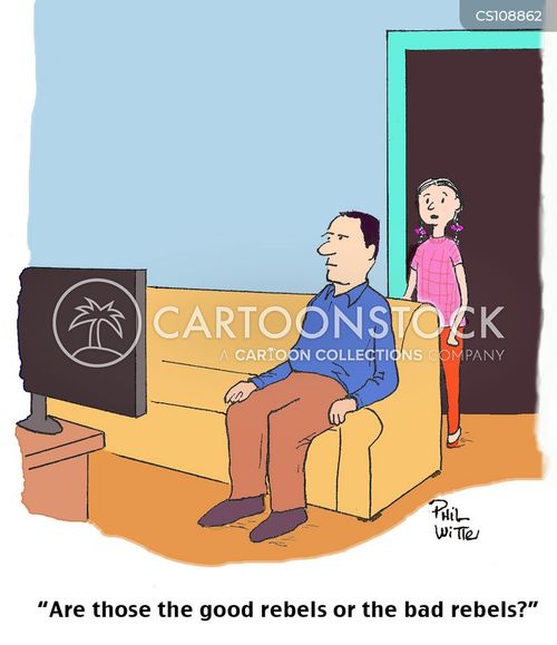 Rebel Warfare Cartoons and Comics - funny pictures from CartoonStock