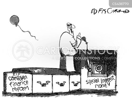 Campaign Finance Cartoons and Comics - funny pictures from CartoonStock